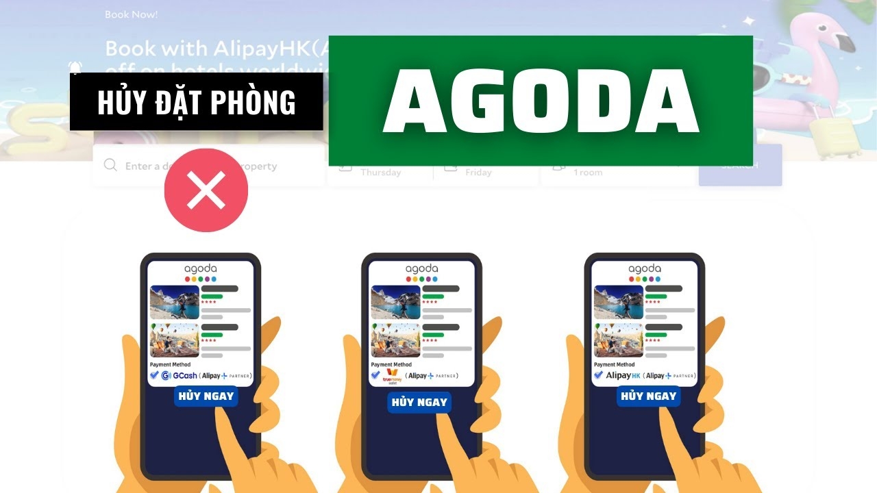 Hướng dẫn về cách đặt phòng trên Agoda đơn giản cho người mới